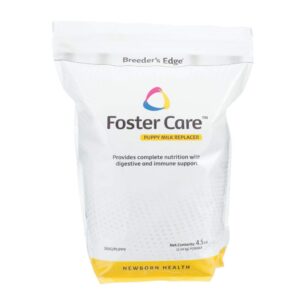 revival animal health breeder's edge foster care canine- powdered milk replacer- for puppies & dogs- 4.5 lb