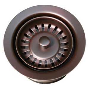 waste disposer trim finish: mahogany bronze