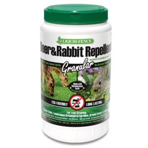 liquid fence 266 granular deer and rabbit repellent, 2 pounds