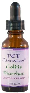 pet essences colitis and diarrhea for dogs, cats and horses