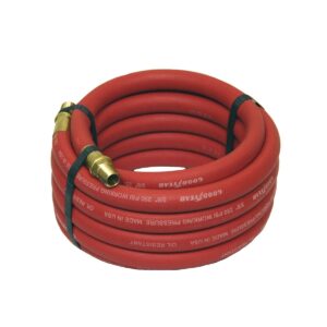 goodyear 12175 good year 15' x 3/8" rubber air hose 250 psi