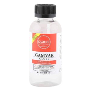 gamblin gamvar picture varnish,clear,4.2oz