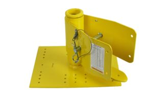 guardian fall protection 00255 screw-down metal roof anchor