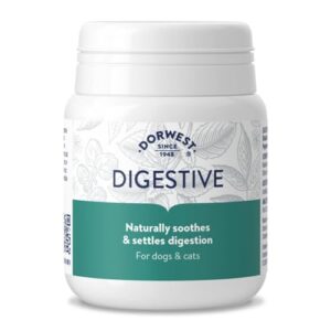 dorwest herbs digestive supplement tablets for dogs and cats 100 tablets