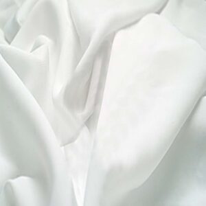 crafty cuts 2-yards cotton fabric, white solid (22164-g55583)