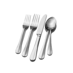 pfaltzgraff simplicity 20-piece stainless steel flatware set, service for 4