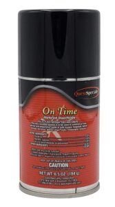 quest specialty on time metered insecticide, 6.5 oz. can, 1 count, red (4320-1)