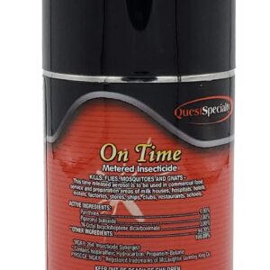 Quest Specialty ON TIME Metered Insecticide, 6.5 oz. can, 1 count, Red (4320-1)