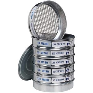 stainless steel mesh sieve set