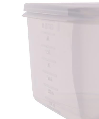 Décor Tellfresh 4L Oblong Food Container | Airtight Lid | Dishwasher Safe | 4L Capacity