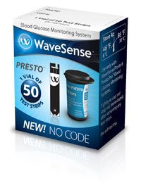 wavesense presto test strips 50/bx by, agamatrix inc