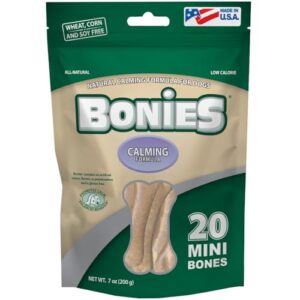 bonies natural calming multi-pack mini (20 bones / 7 oz)