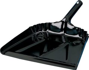 impact 4216 black metal dust pan, 16" width x 15-1/2" height