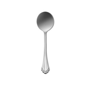 marquette s/s bouillon spoon, 5-7/8"