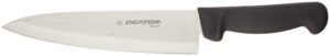 dexter-russell basics p94801b 8" cook's knife with black polypropylene handle