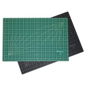 adir self healing cutting mat - 30x42 inches sew cutting mat and quilt cutting mat with 5 layers, double sided cutting mat for crafts - reversible non-slip cutting pad with grid