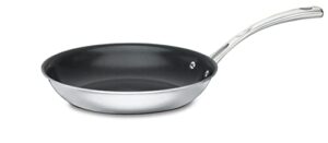 cuisinart fct22-24ns french classic tri-ply stainless 10-inch nonstick skillet