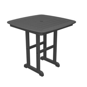 nautical 31" dining table (slate grey)