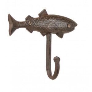 moby dick antique reproduction nautical fish rustic iron hook peg