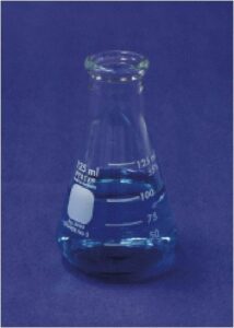 pyrex 125ml narrow mouth erlenmeyer flasks with heavy duty rim, ea