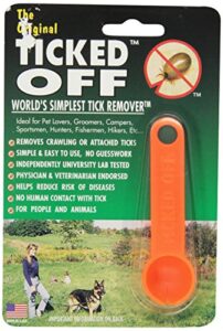 ticked off tick remover, orange