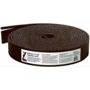 reflectix expo4050 series 4" x50' expansion joint, no size, black