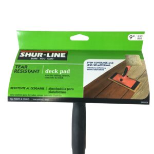 Shur-Line 9-Inch Stain Pad with handle