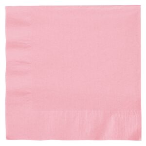 creative converting luncheon napkin, one size, classic pink