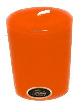 trinity candle factory - florida orange - votive candle - single