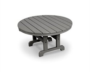 trex outdoor furniture cape cod round 36" conversation table