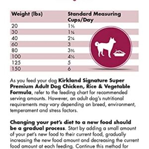 Kirkland Signature Adult Formula Chicken, Rice and Vegetable Dog Food 40 lb.