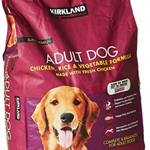 Kirkland Signature Adult Formula Chicken, Rice and Vegetable Dog Food 40 lb.