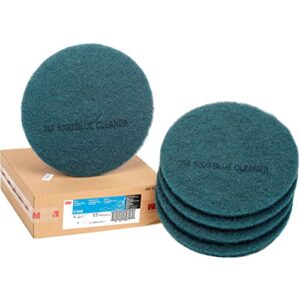 3m blue cleaner pad 5300, 17 in, 5/case