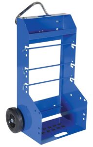 vestil wire-d-whk portable unit with casters and handle for wire reel caddy, 21-7/8" length, 29" width, 47-5/16" height