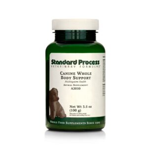 standard process canine whole body support - multisystem support supplement for canines - nutritional powder supplement for daily health maintenance - multisystem supplement formula - 100 g