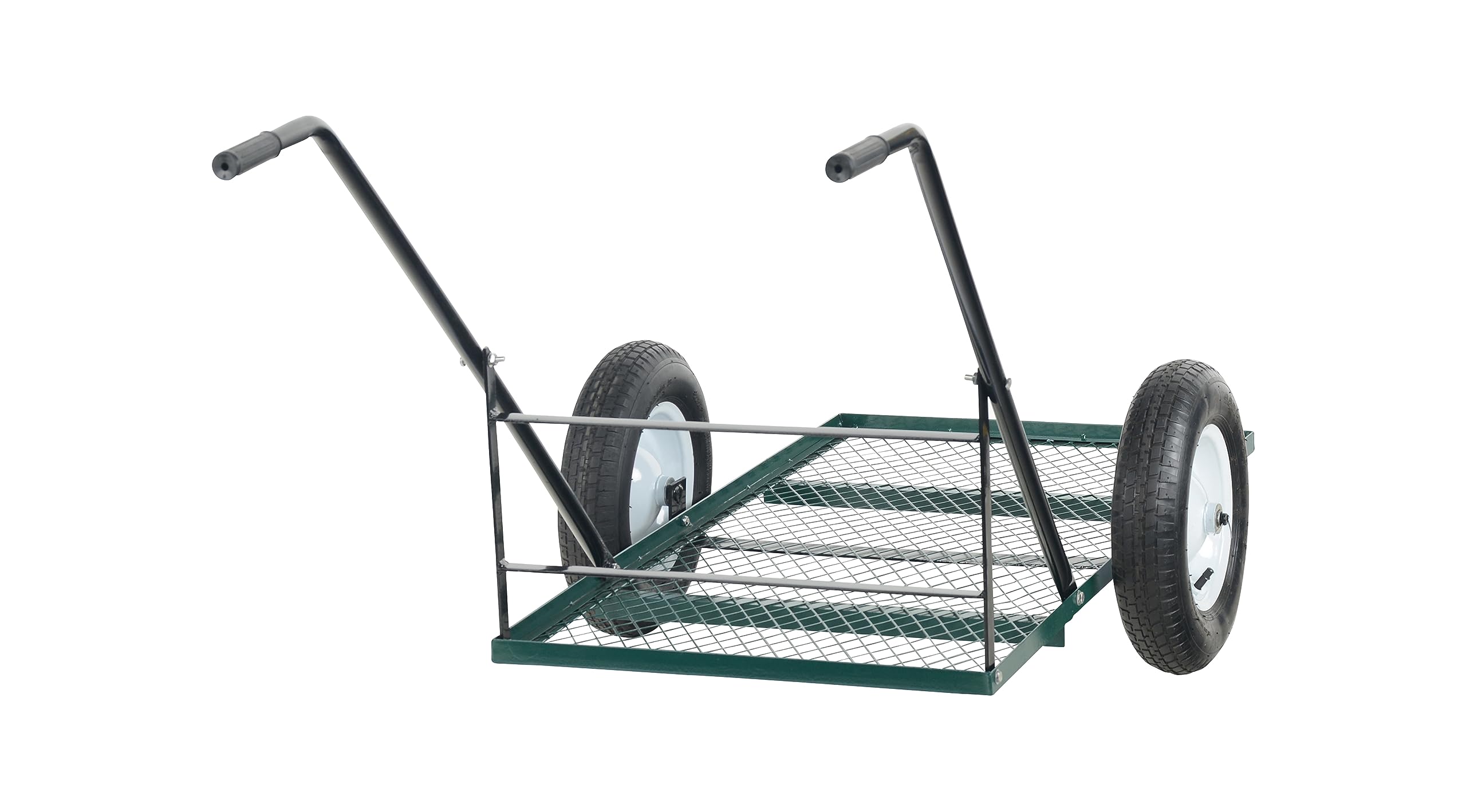 Vestil LSC-2448-TC Steel Service Cart, Pneumatic Wheels, 500 lbs Load Capacity, 45" Height, 53" Length X 24" Width