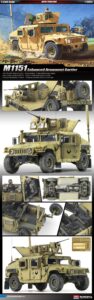 academy plastics m1151 enhanced armament carrier with tools