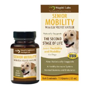 wapiti labs dog senior mobility formula, 15gm