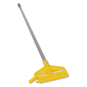 rubbermaid commercial products invader 54 inch vinyl aluminum wet mop handle, (fgh135000000)