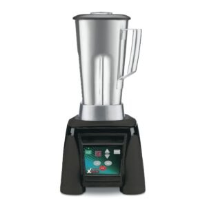 waring commercial mx1100xts 3.5 hp blender with electronic keypad, 30 second countdown timer, pulse feature and a 64 oz stainless steel container, 12-v, 5-15 phase plug