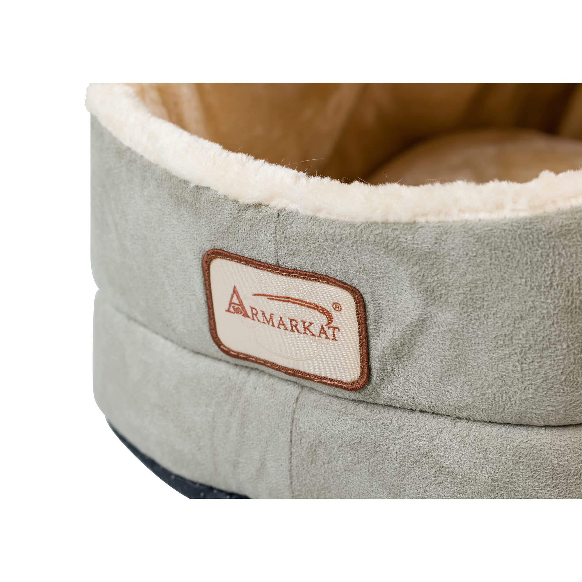 Armarkat Sage Green Cat Bed Size, 18-Inch by 14-Inch