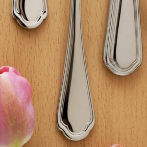 Fortessa Medici 18/10 Stainless Steel Flatware, 5 Piece Place Setting, Service for 1