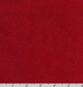 robert kaufman 21 wale corduroy bright christmas red 57"" wide cotton fabric by the yard (c142-1308-red)