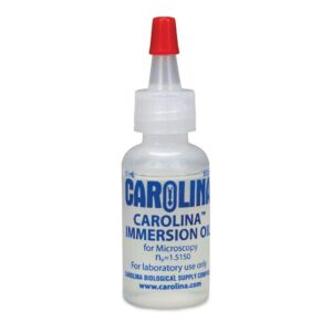 carolina immersion oil, laboratory grade, 15-ml dropping bottle