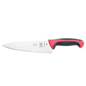 mercer culinary millennia colors chef's knife, 8 inch, red