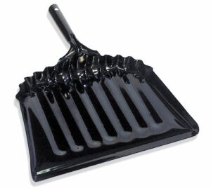 continental 715 black heavy duty metal dust pan