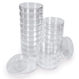 petri dishes, polystyrene, disposable, sterile, 100 x 10 mm, pack of 30