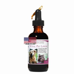 vital pet lipids for cats & dogs 4oz