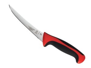 mercer culinary red millennia colors handle, 6" curved boning knife