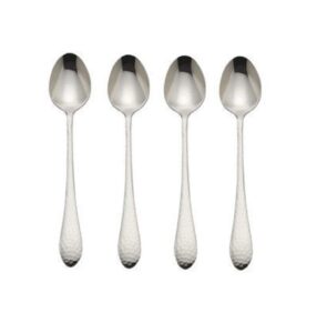 hammered antique iced teaspoon [set of 4]